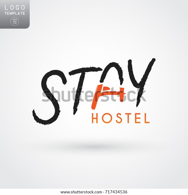 Premium Hostel Logo Vector Illustration Stock Vector (Royalty Free ...