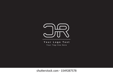 Premium Initial Letter Cr Logo Design Stock Vector (Royalty Free ...