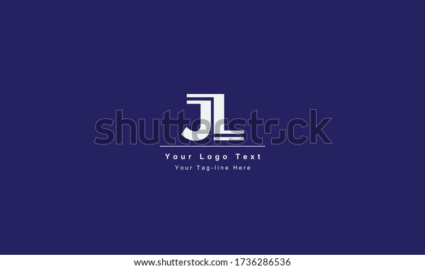 Premium Initial Letter Jl Logo Design Stock Vector (Royalty Free ...