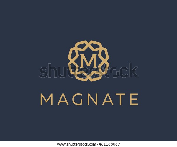 Premium Letter M Logo Icon Vector Stock Vector (Royalty Free) 461188069 ...