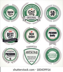 Vector Money Badge Set Easy Edit Stock Vector (Royalty Free) 253589506