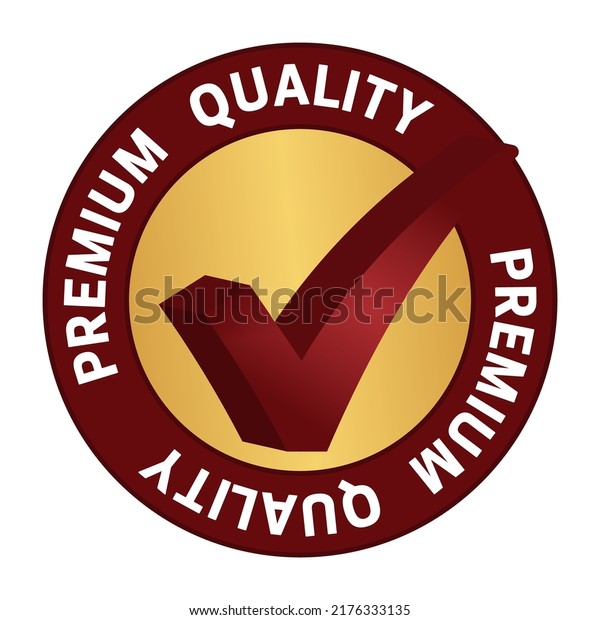 Premium Quality Button Label Logo Stock Vector (Royalty Free ...
