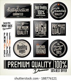 Premium Quality Stickers 스톡 벡터(로열티 프리) 188776121 | Shutterstock
