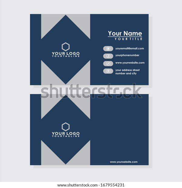 Premium Special Business Card Design Company Stock Vector (Royalty Free ...