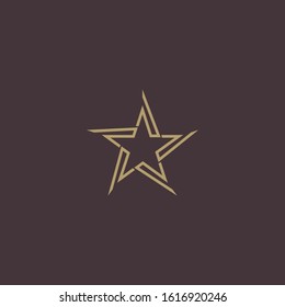 Premium Star Logo Design Icon Star Stock Vector (Royalty Free ...