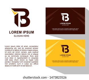 Premium Vector B Logo Two Color Stock Vector (Royalty Free) 1473823526 ...