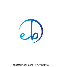 Premium Vector Eb Joint Letter Logobeautiful Stock Vector (Royalty Free ...