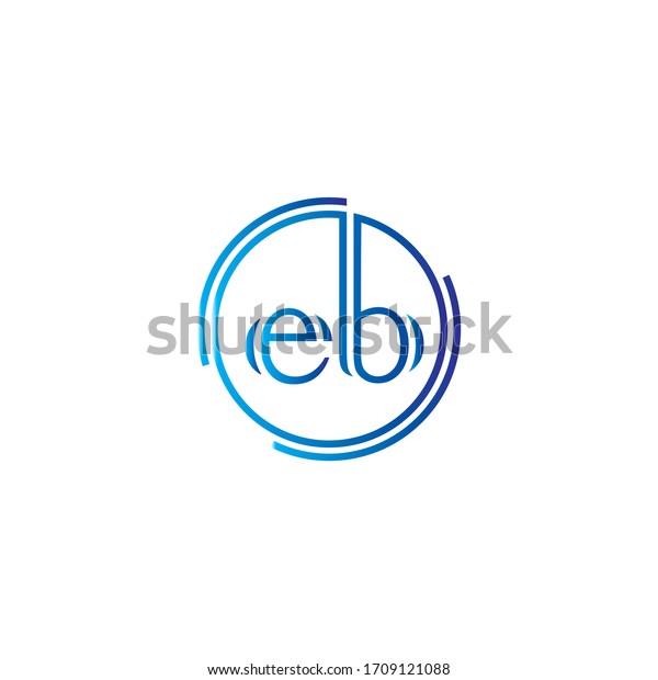 Premium Vector Eb Joint Letter Logobeautiful Stock Vector (Royalty Free ...
