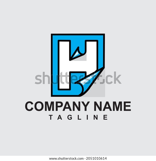 Premium Vector H Logo Beautiful Simple Stock Vector (Royalty Free) 2051010614