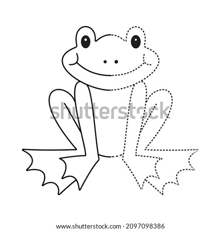 Frog Outlines | Free download on ClipArtMag