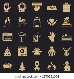 Present Icons Set Simple Set 25 Stock Vector (Royalty Free) 1370251304 ...