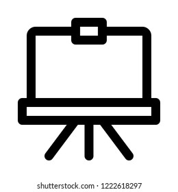 Presentation Board Frame Stock Vector (Royalty Free) 1222618297 ...