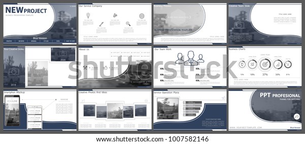 Presentation Business Advertising Ppt Template Powerpoint Stock Vector ...