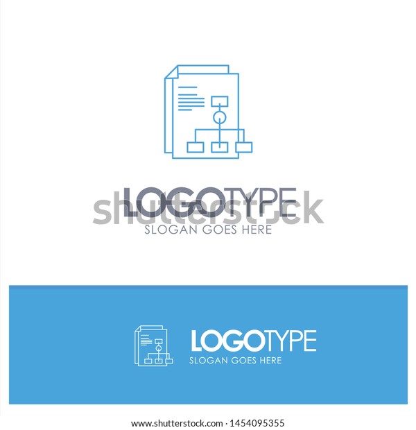 Presentation Graph Invoice Report Blue Outline Stock Vector (Royalty ... Presentation Graph Invoice Report Blue Outline Stock Vector (Royalty ...