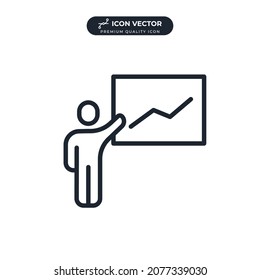 Presentation Icon Symbol Template Graphic Web Stock Vector (Royalty Free) 2077339030 | Shutterstock