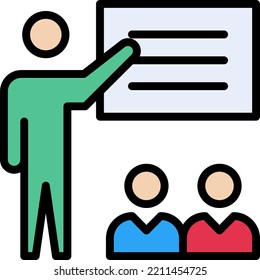 Presentation Vector Illustration On Transparent Backgroundpremium Stock ...