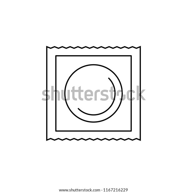 Preservative Isolated Line Drawing Icon Vector Stock Vector (Royalty ...