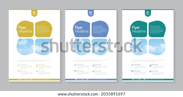 Press Poster Flyer Pamphlet Brochure Cover Stock Vector (Royalty Free ...