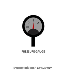 Pressure Indicator Icon Stock Vector (Royalty Free) 1245264019