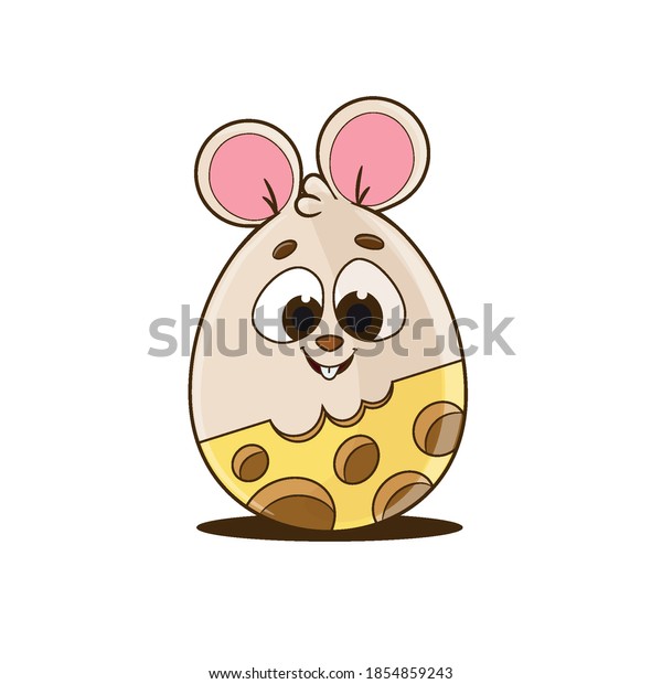 Pretty Mickey Mouse Cheese Decorations Stock Vector (Royalty Free ...