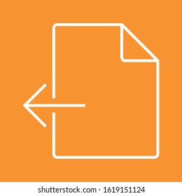 Previous Page Icon Stock Vector Illustration Stock Vector (Royalty Free ...