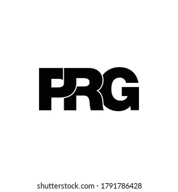 Prg Letter Monogram Logo Design Vector Stock Vector (Royalty Free ...