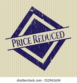 Price Reduced Rubber Stamp Stock Vector (Royalty Free) 312961634 ...