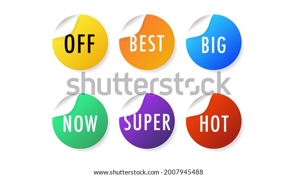 Price Tag Background Isolated On White Stock Vector (Royalty Free ...