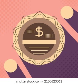 Price Tag Circle Shape Flat Stock Vector (Royalty Free) 2150623061 ...