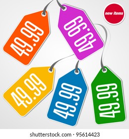 Price Tag Design: Vector có sẵn (miễn phí bản quyền) 95614423 ...
