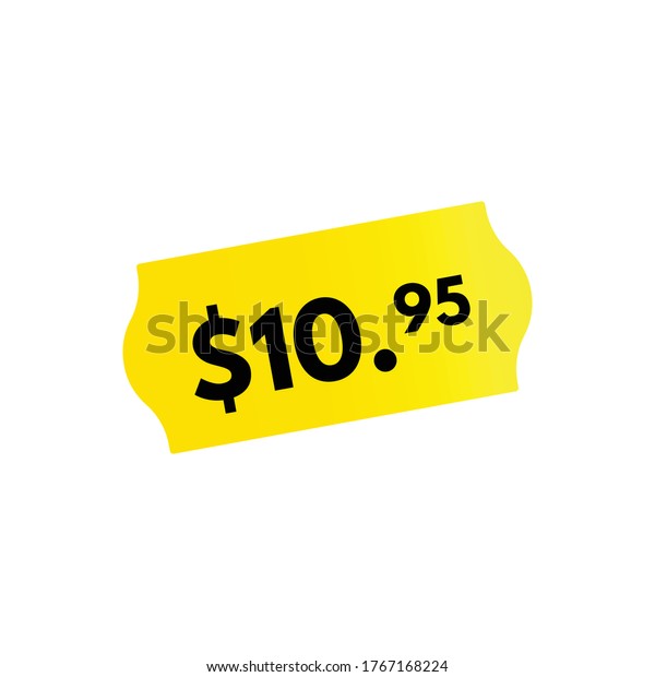 Price Tag Flat Vector Graphic White Stock Vector (Royalty Free ...