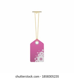 Price Tag Pink Vector Design Stock Vector (Royalty Free) 1858305235 ...