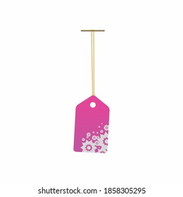Price Tag Pink Vector Design Stock Vector (Royalty Free) 1858305295 ...