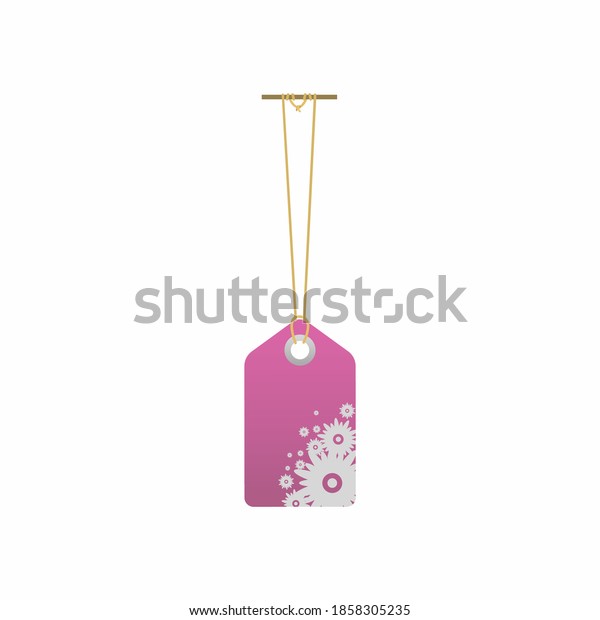 Price Tag Pink Vector Design Stock Vector (Royalty Free) 1858305235 ...