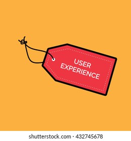 Price Tag User Experience Stock Vector (Royalty Free) 432745678 ...