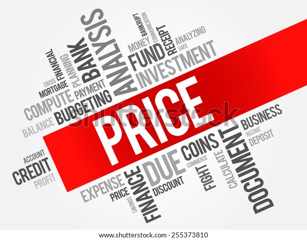 Price Word Cloud Business Concept Stock Vector (Royalty Free) 255373810 ...