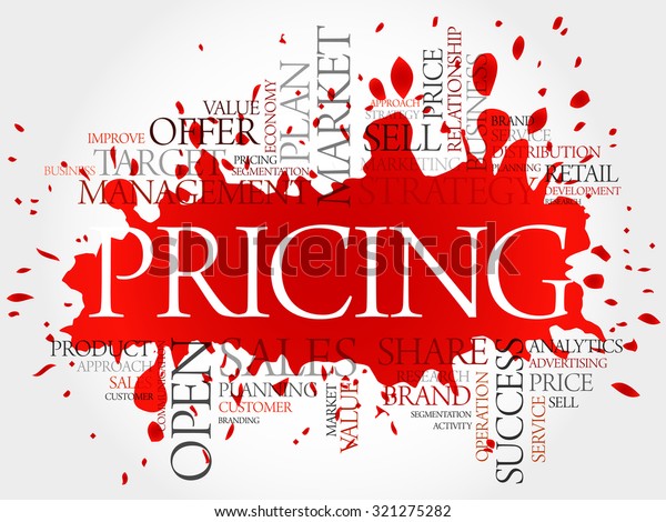 Pricing Word Cloud Business Concept Stock Vector (Royalty Free ...