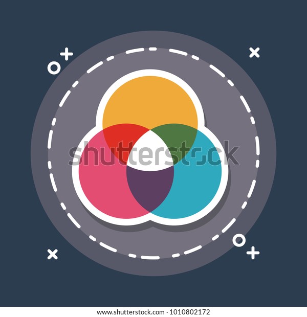 Primary Colors Color Mix Chart Stock Vector (Royalty Free) 1010802172 ...