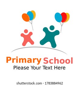 Primary School Logo Template Illustration Stock Vector (Royalty Free ...