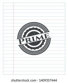 Prime Pencil Draw Vector Illustration Detailed Stock Vector (Royalty ...