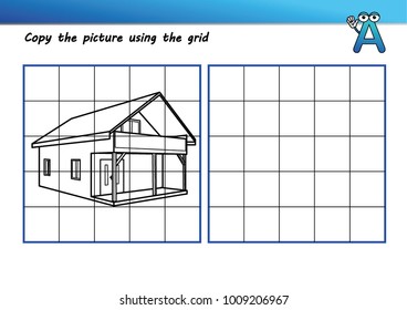Printable Drawing Worksheet Stock Vector (Royalty Free) 1009206967