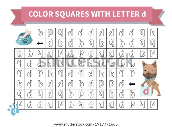 Printable Game Worksheet Kids Exercise About Stock Vector (Royalty Free ...