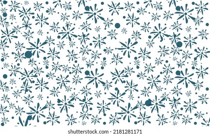 Printable Pattern Organic Geometric Shapes Combination Stock Vector ...