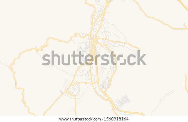 Printable Street Map Charallave Venezuela Map: เวกเตอร์สต็อก (ปลอดค่า ...
