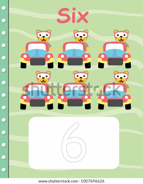 Printable Worksheet Kindergarten Preschool We Train: เวกเตอร์สต็อก ...