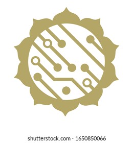 656 Flower circuit board Stock Vectors, Images & Vector Art | Shutterstock