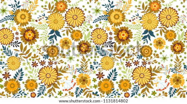 Printed Classic Seamless White Background Abstract Stock Vector ...