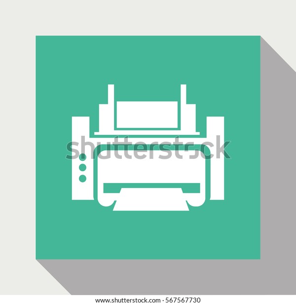 Printer Icons Set Comp Stock Vector (Royalty Free) 567567730 | Shutterstock