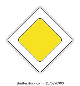 4,665 Traffic priority sign Images, Stock Photos & Vectors | Shutterstock