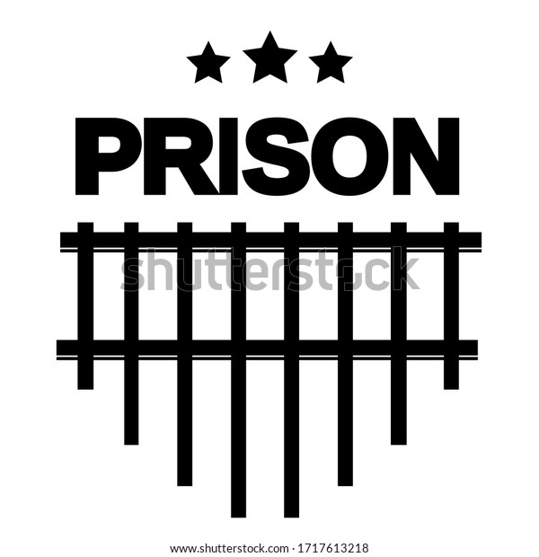 Prison Logo Vector Lattice Letters Illustration Stock Vector (Royalty ...